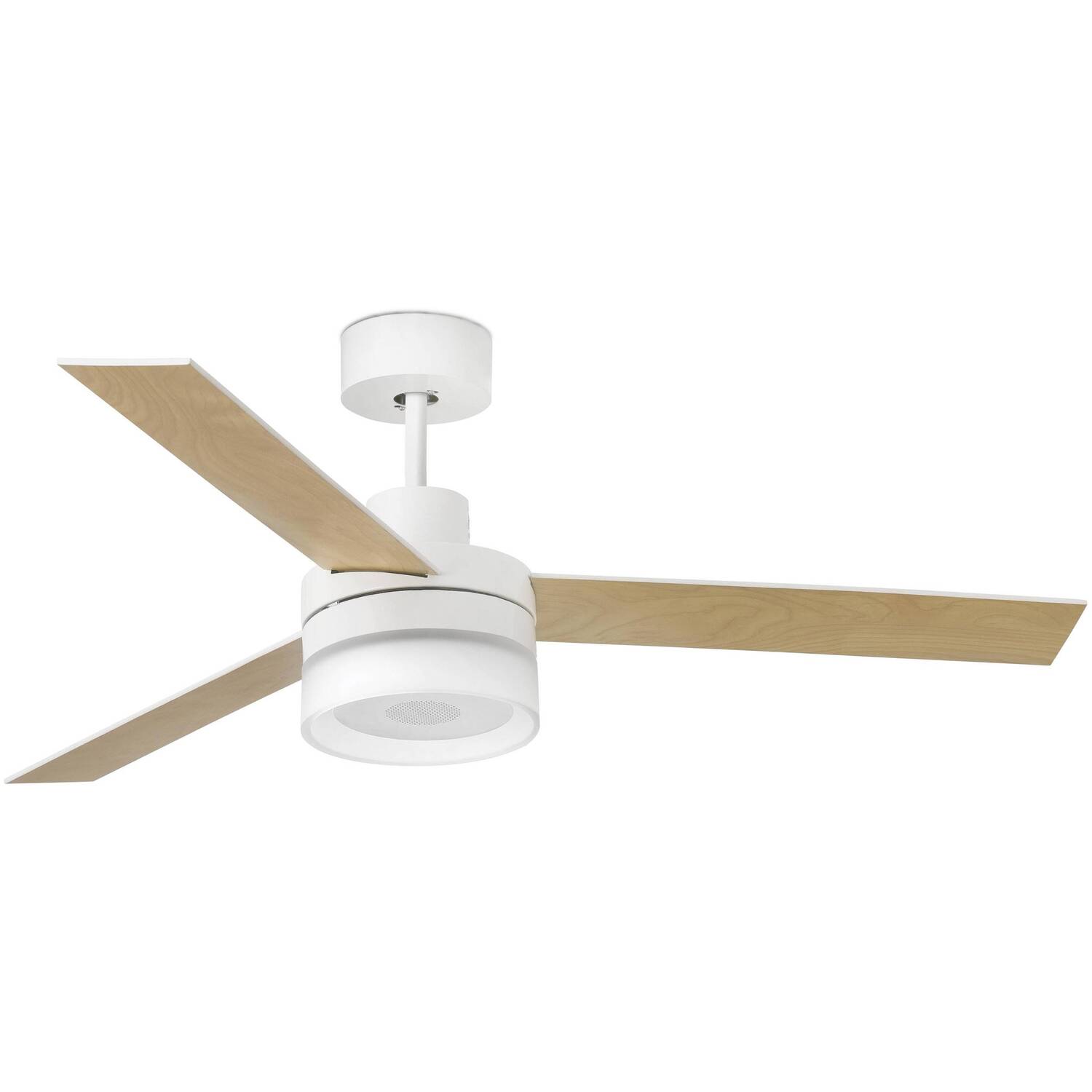 Ice LED Large Bluetooth Ceiling Fan White, Maple