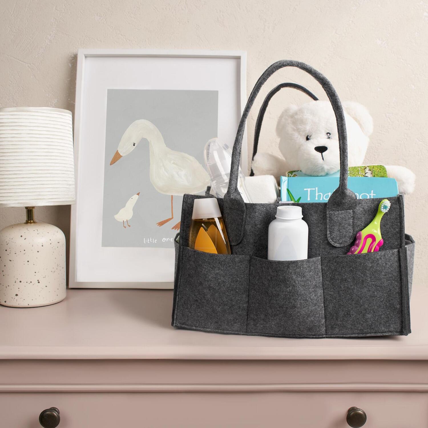 Baby Nappy Caddy Organiser