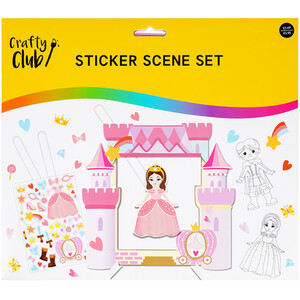 Crafty Club Sticker Scene Set