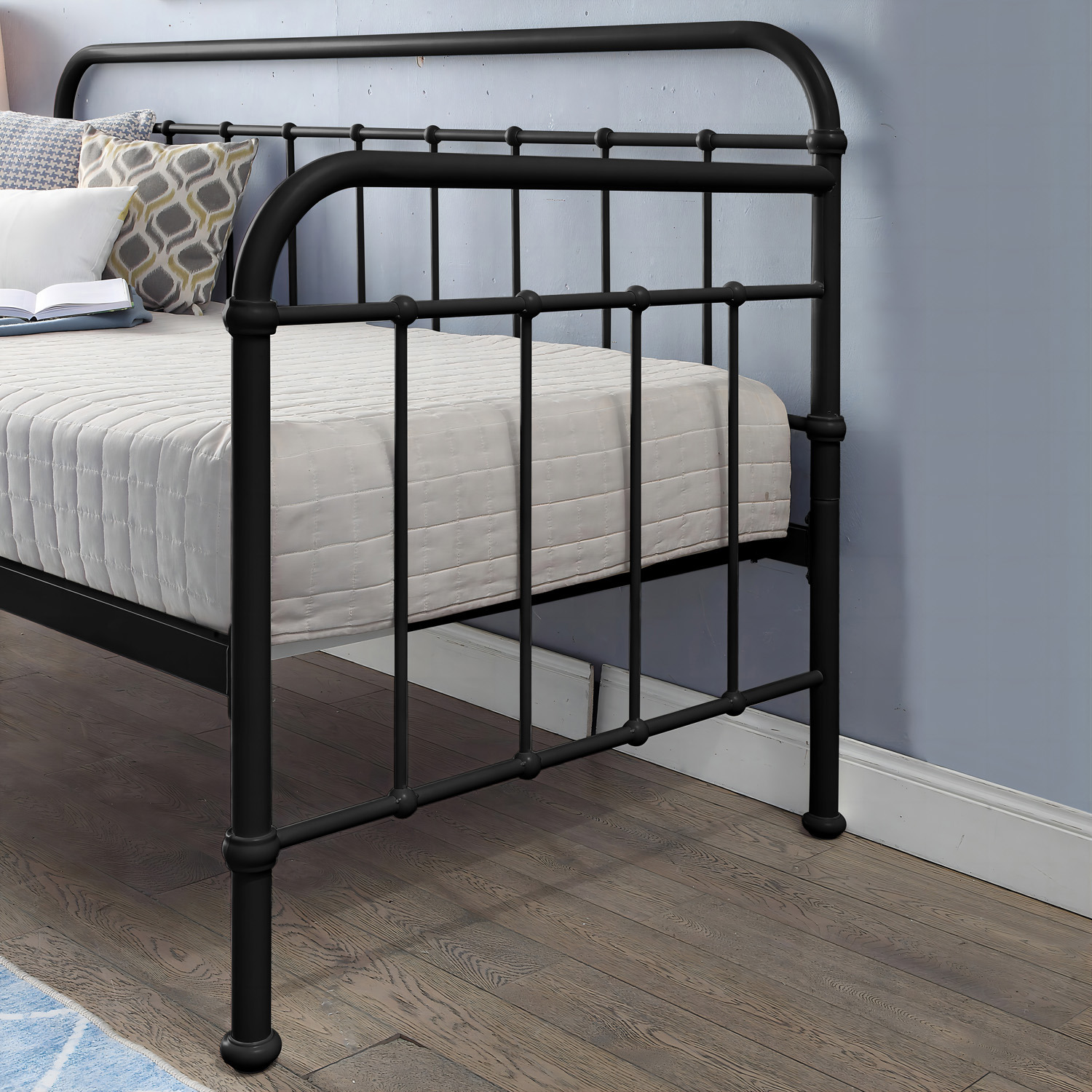 Ickleford Industrial Metal Day Bed Frame