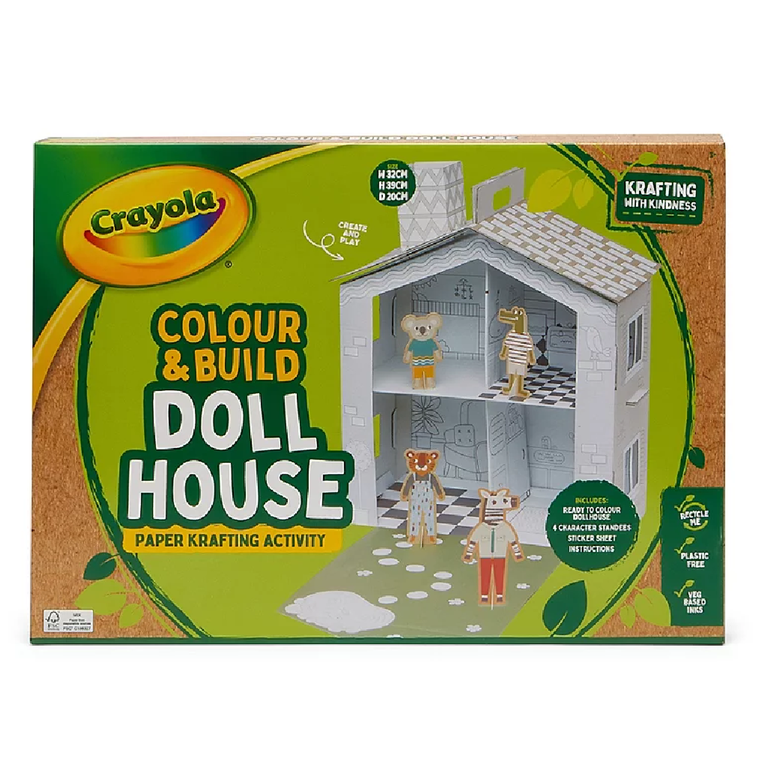 Crayola Colour and Build Doll House