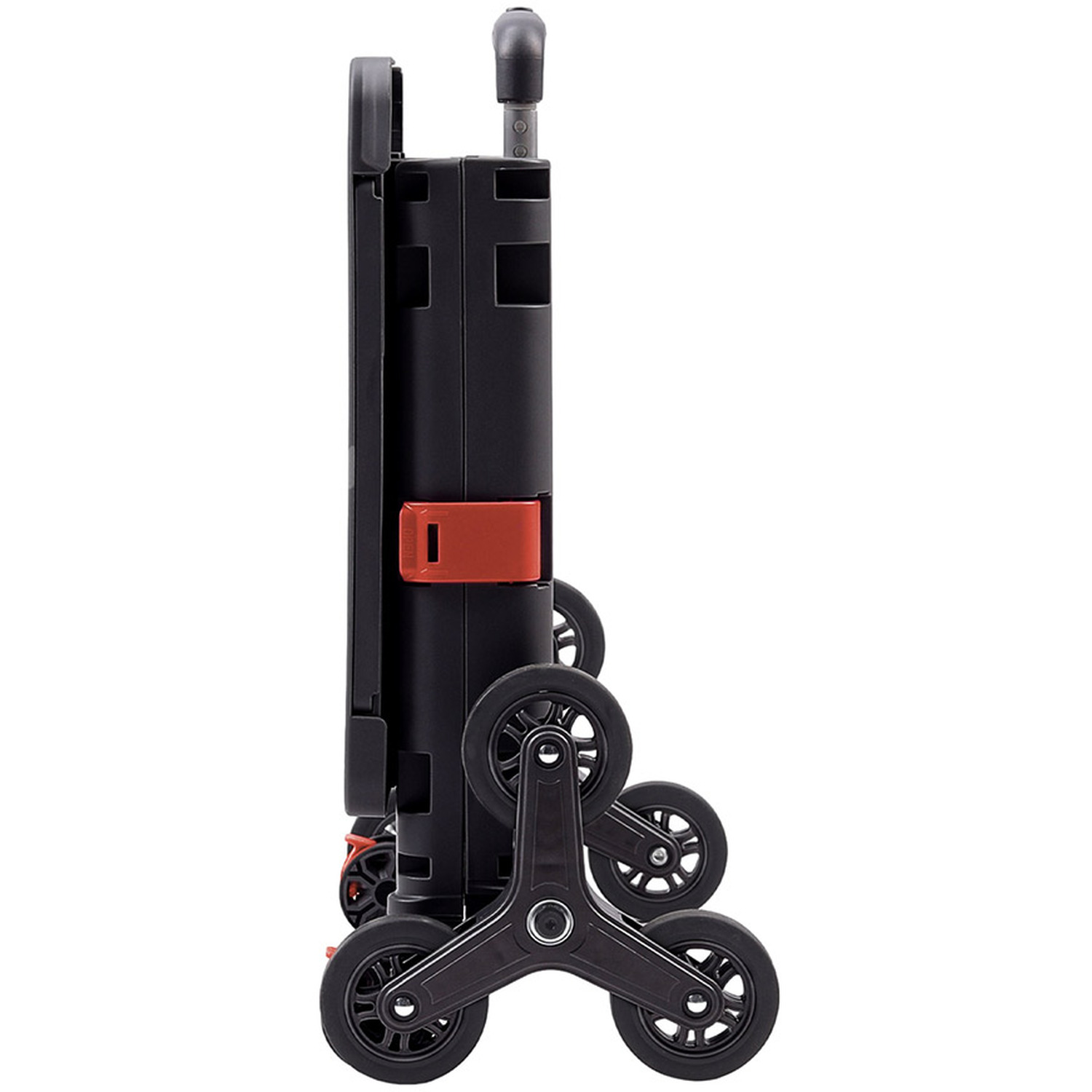 Folding Stair Climbing Shopping Trolley with Magnetic Lid and Tiltable ...