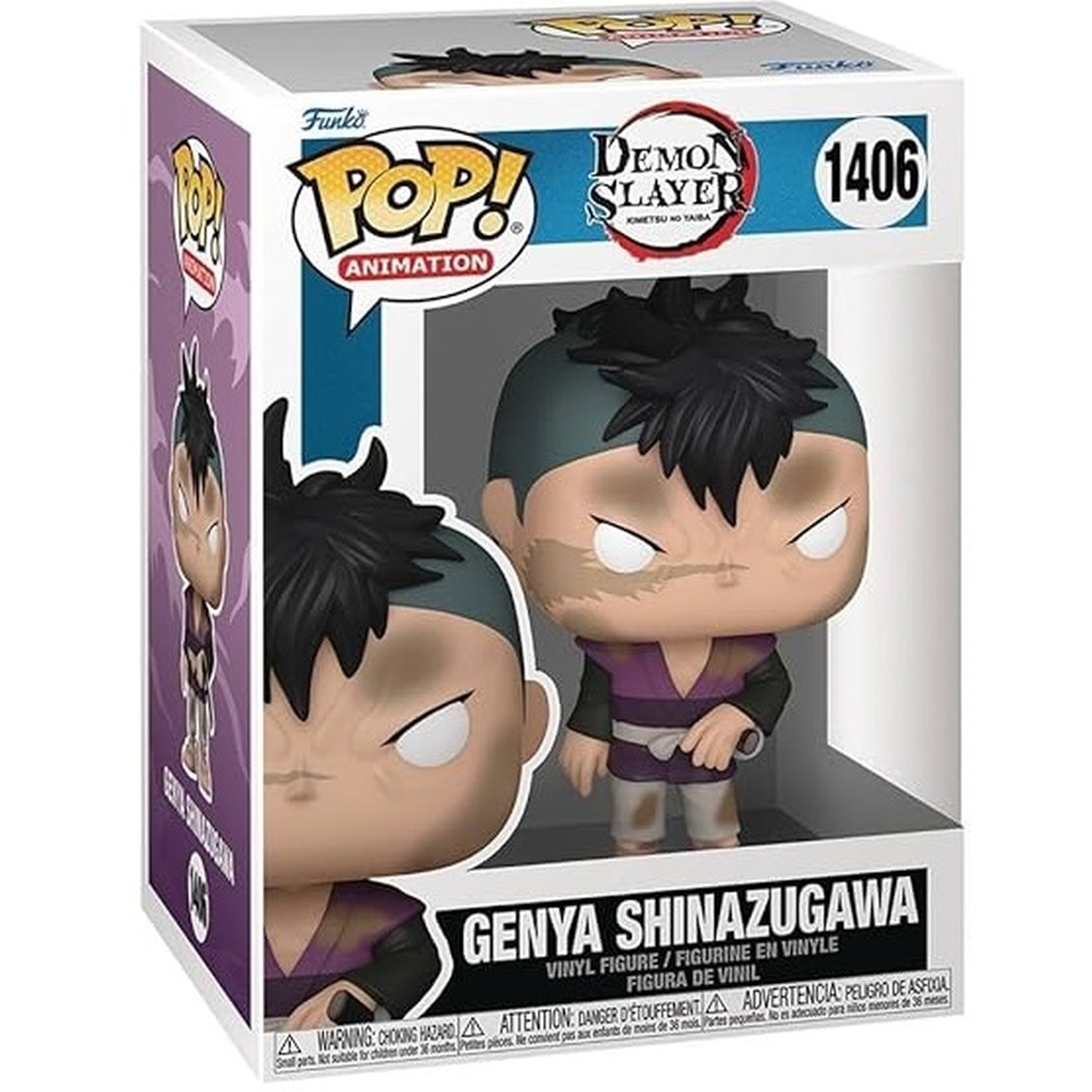 Funko Pop Animation Demon Slayer Genya Shinazugawa
