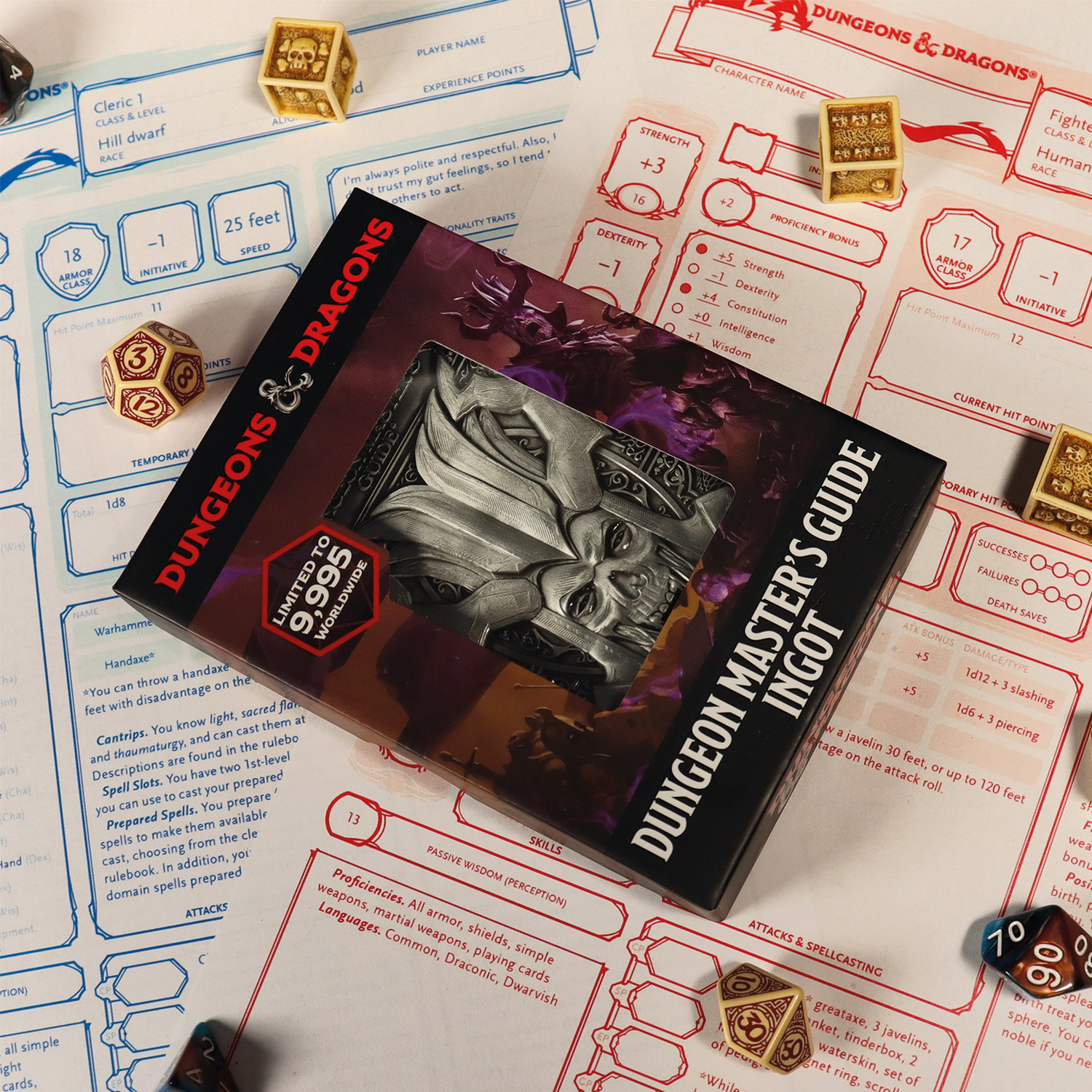 Dungeons and Dragons Limited Edition Dungeon Masters Guide Metal ...