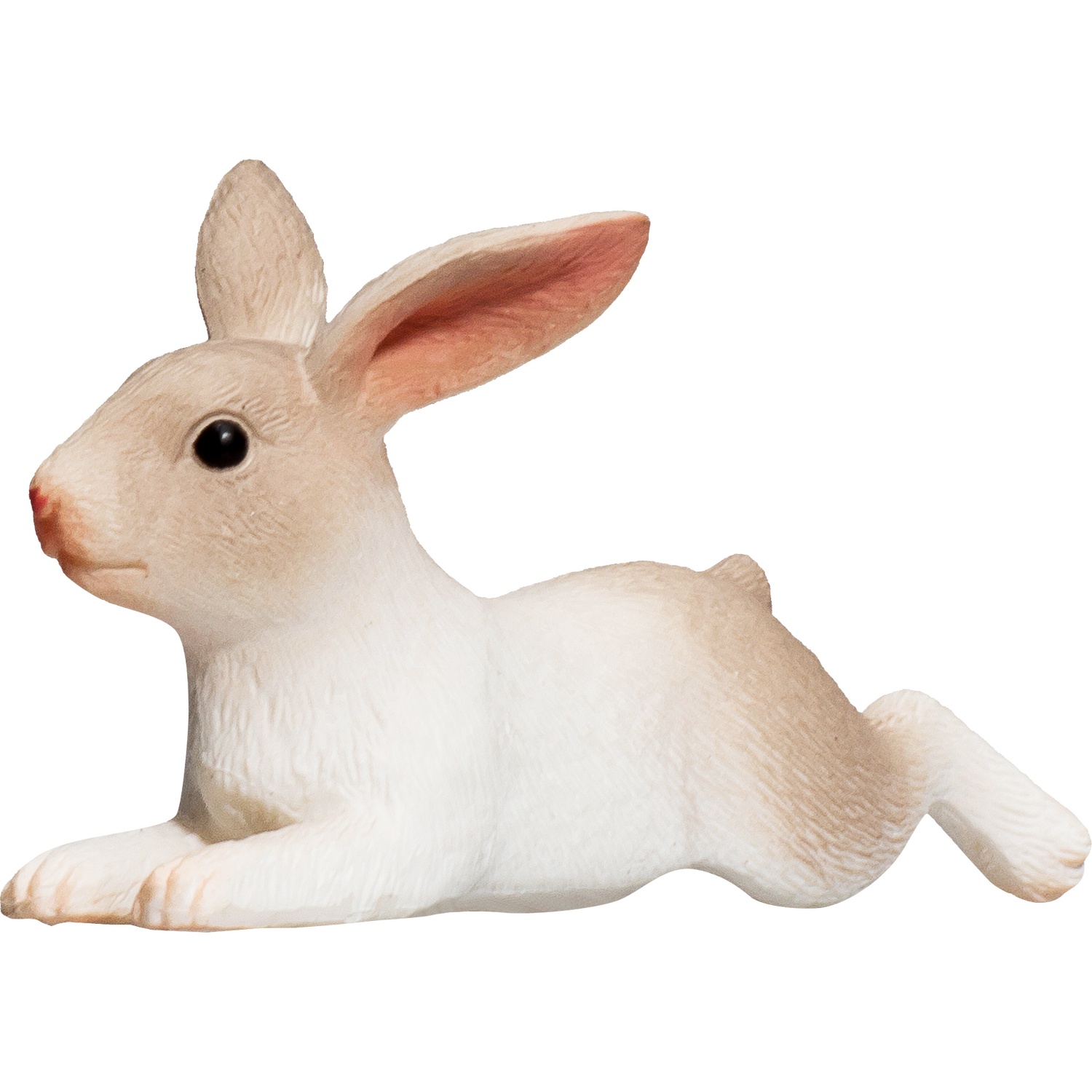 MOJO Farmland 387142 Rabbit Lying Toy Figure