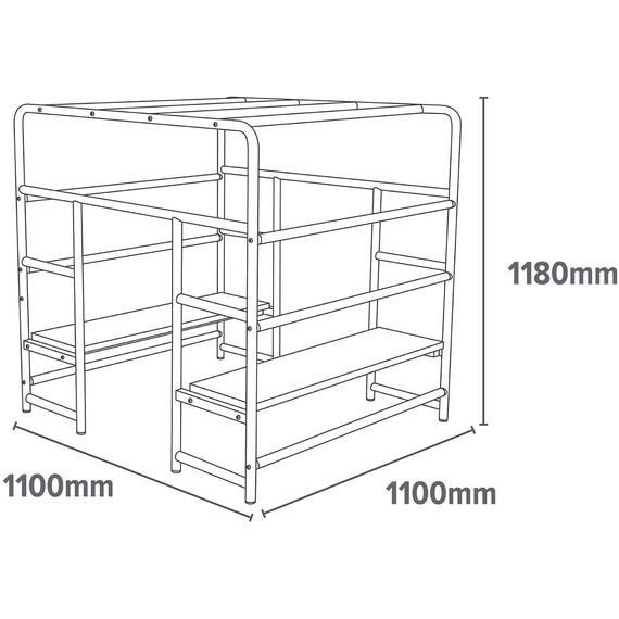 Kids Activity Cube Climbing Frame