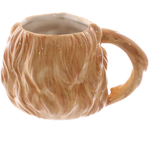 Novelty Ceramic Shaped Head Mug - Lion