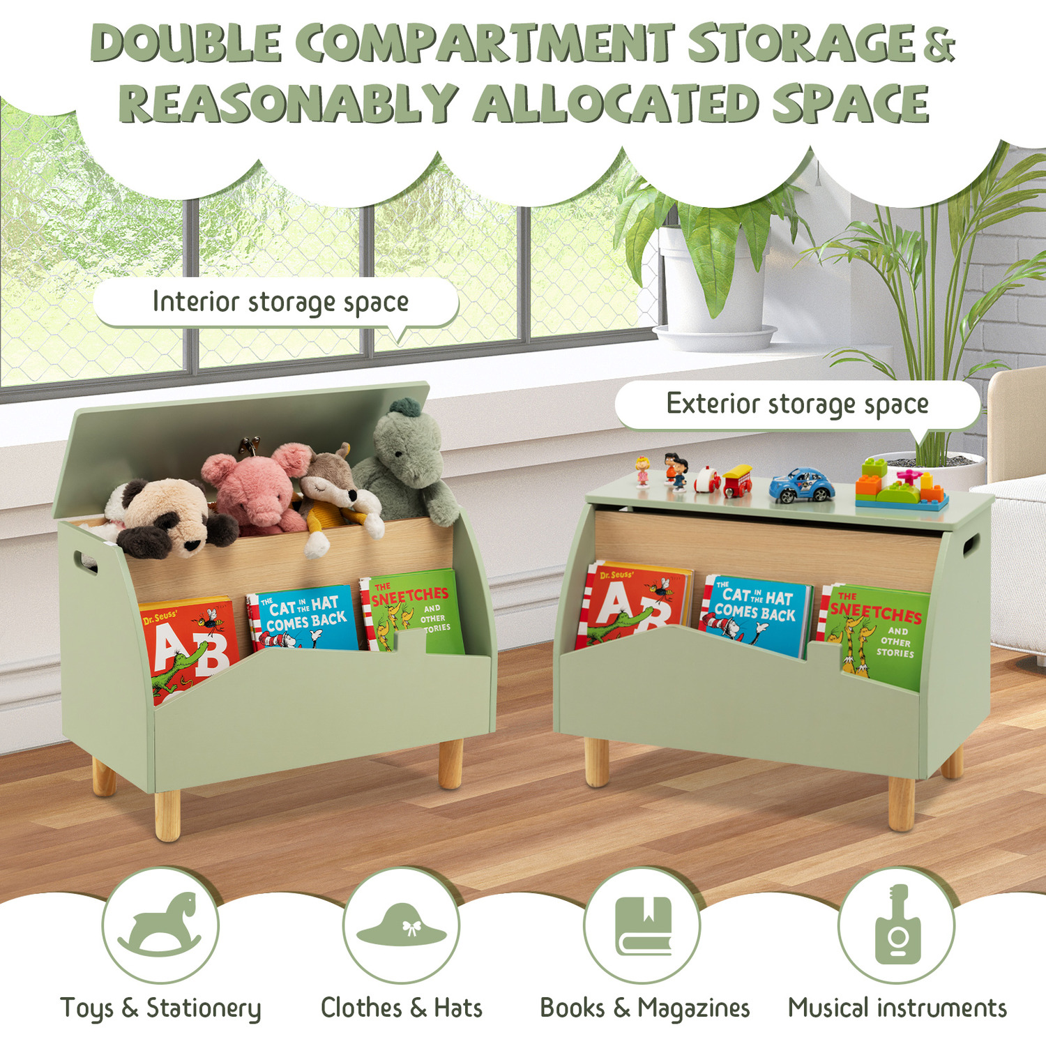 Kids Toy Box Storage