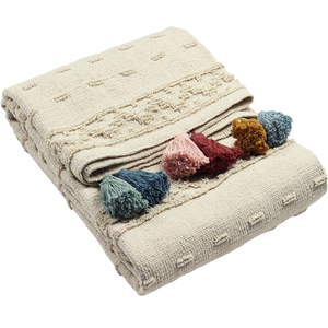 Cotton Tufted Throw