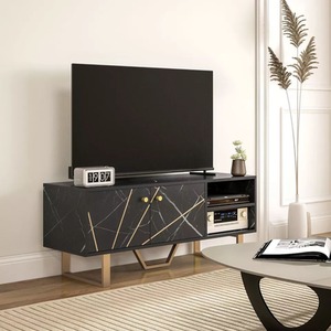 110cm TV Unit Cabinet for TVs up to 50 Inches with Storage Shelves