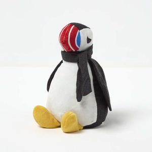 Luxury Fabric Puffin Doorstop