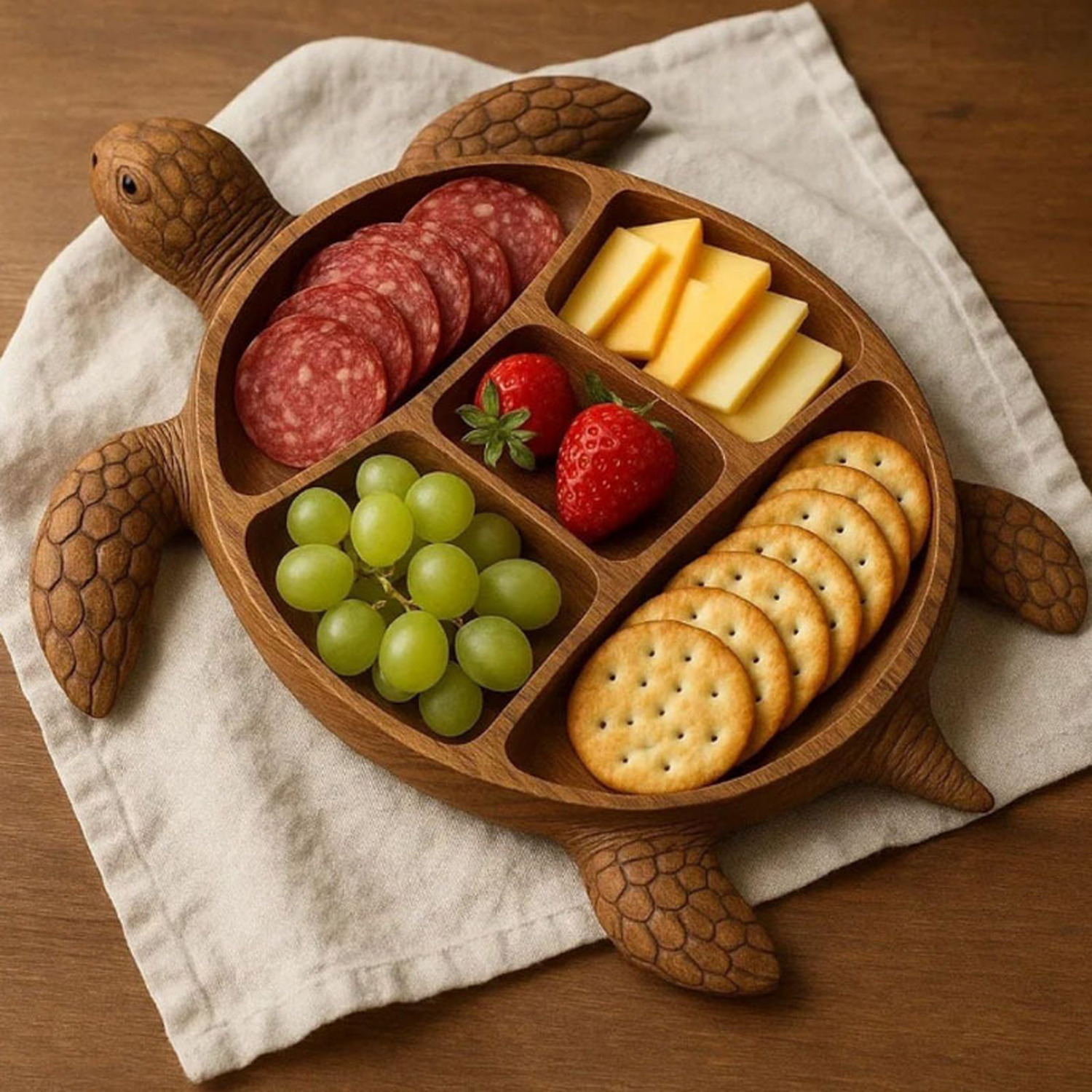 Kitchen Animal-Shaped Cooked Food Platter