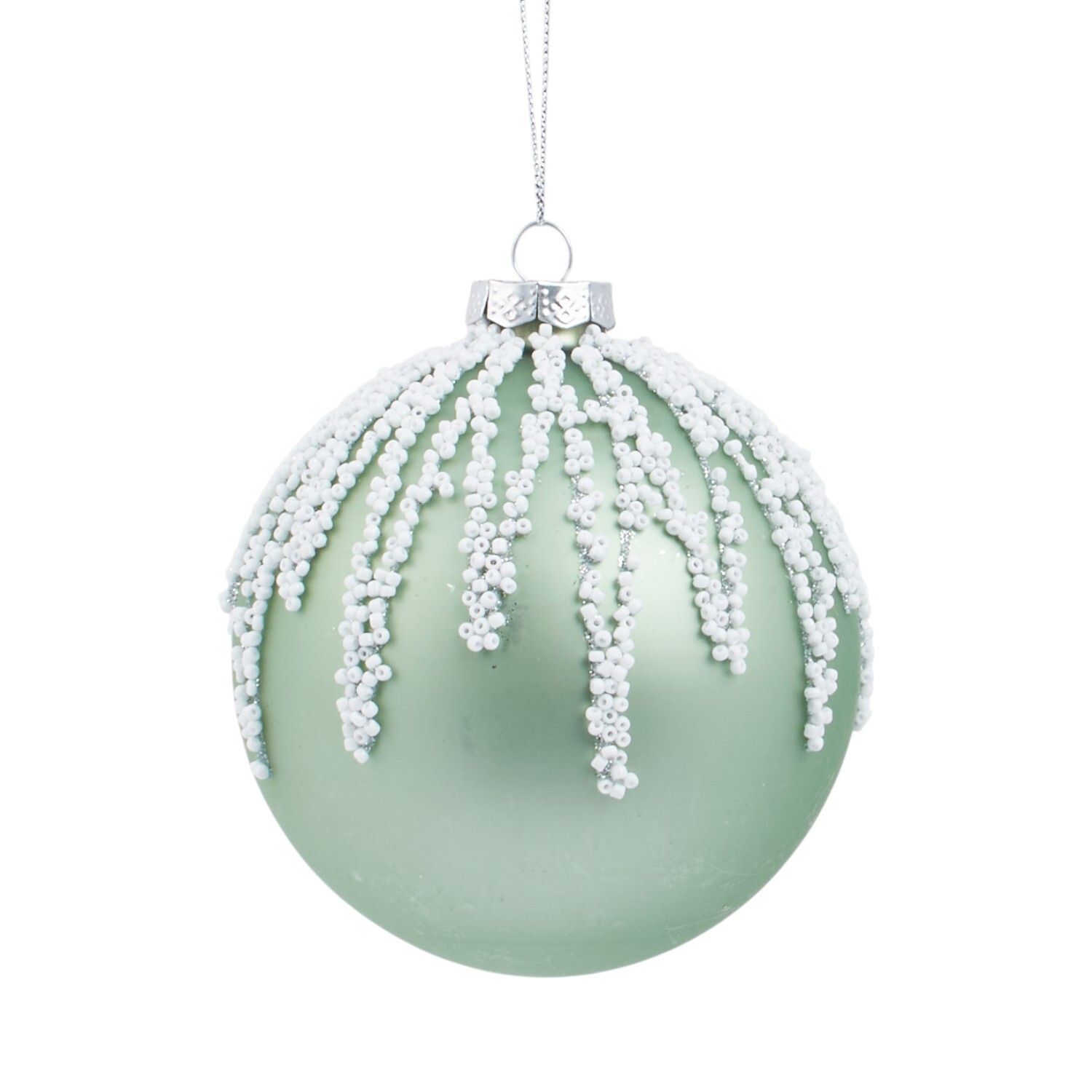 Festive Beaded Bauble