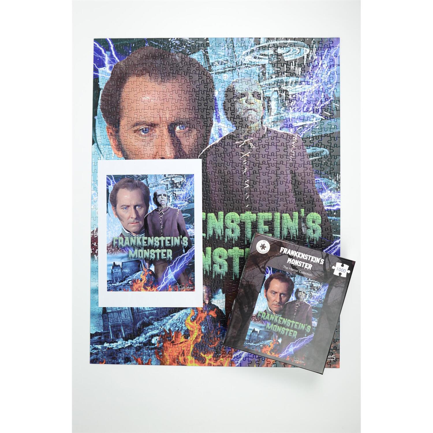 Frankenstein's Monster 1000 Piece Jigsaw Puzzle
