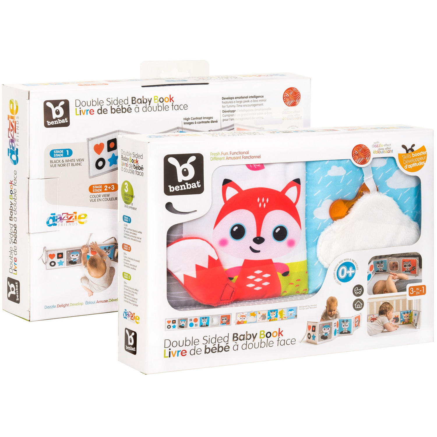 Benbat Double Sided Baby Play Book