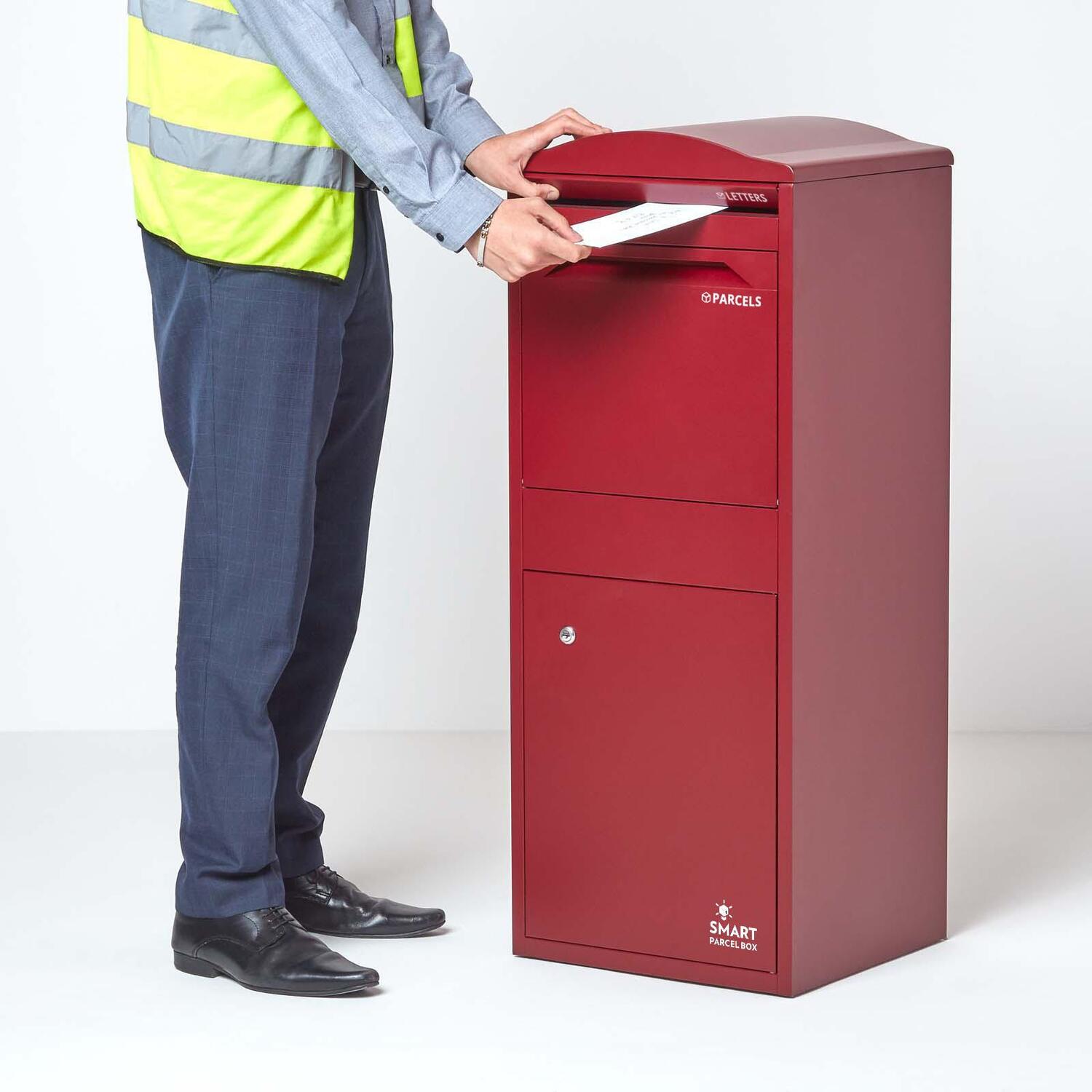 Smart Parcel Box - Curved Top Large Front Access Parcel and Postage ...