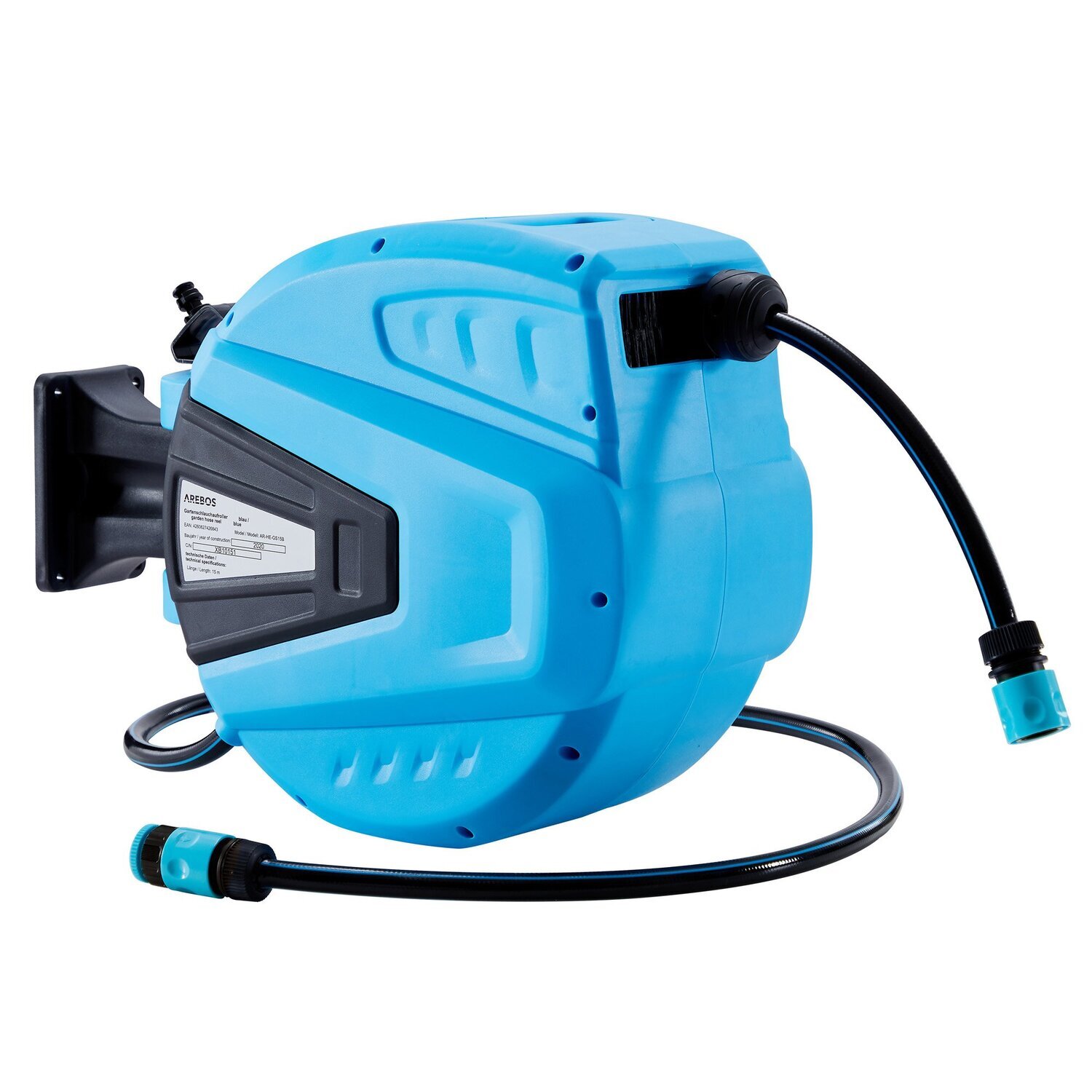 20 Metre Wall Hose Reel with Locking Stop