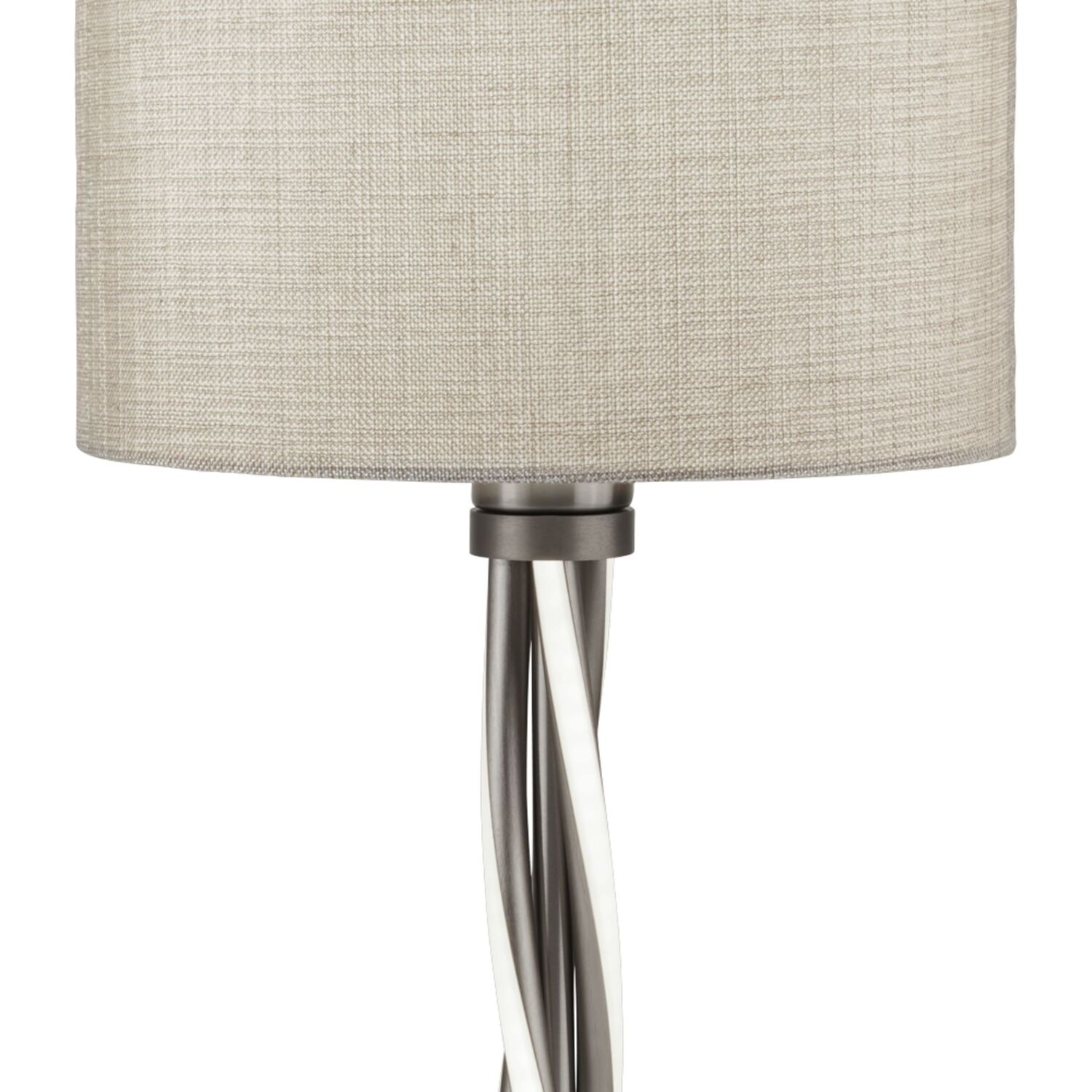Copenhagen Satin Silver Table Lamp