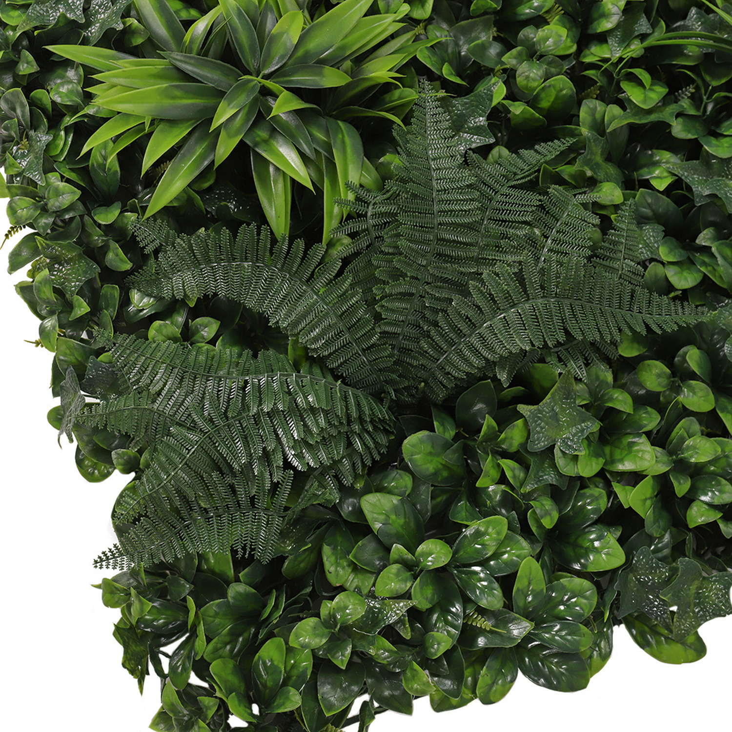 Artificial Assorted Foliage Greenery Wall Panel