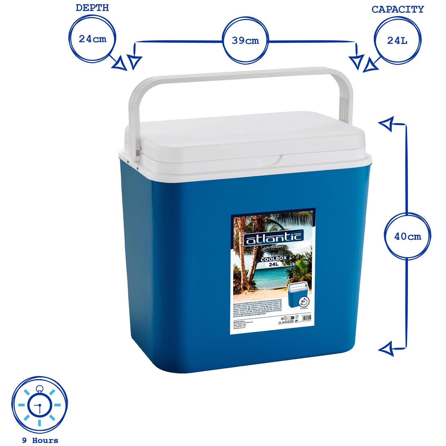 Cool Box - 24L - Blue