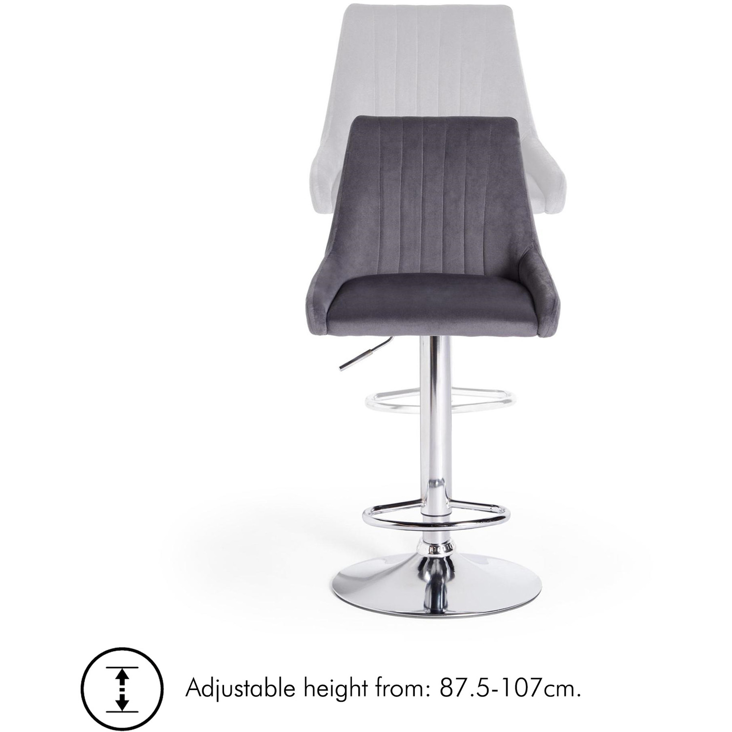 Kitchen Bar Stool with Gas Lift Mechanism