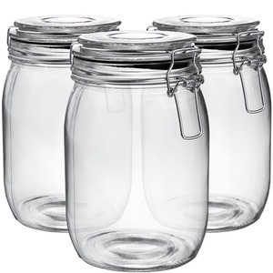 1 Litre Glass Storage Jar