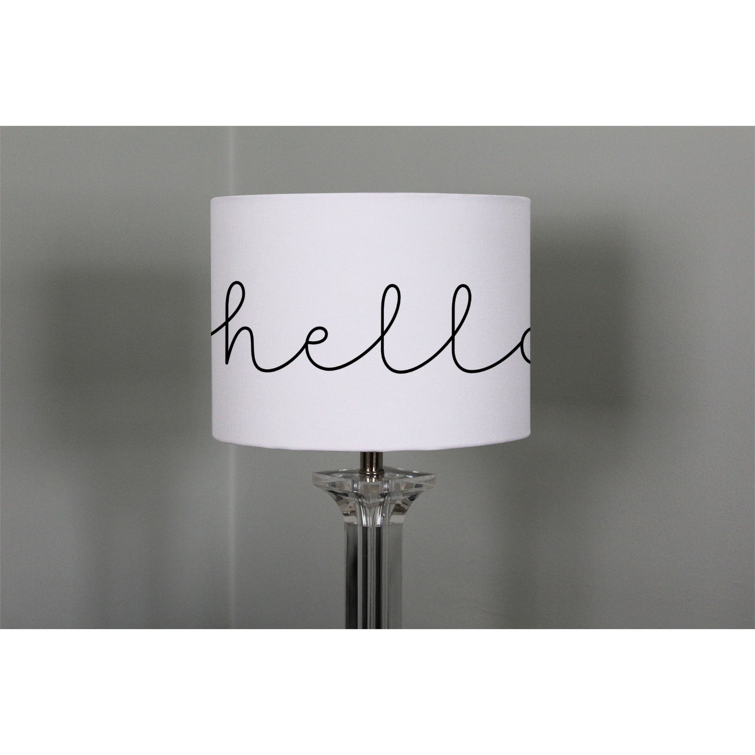 Text Hello Designer Lamp Ceiling Stylish Shade
