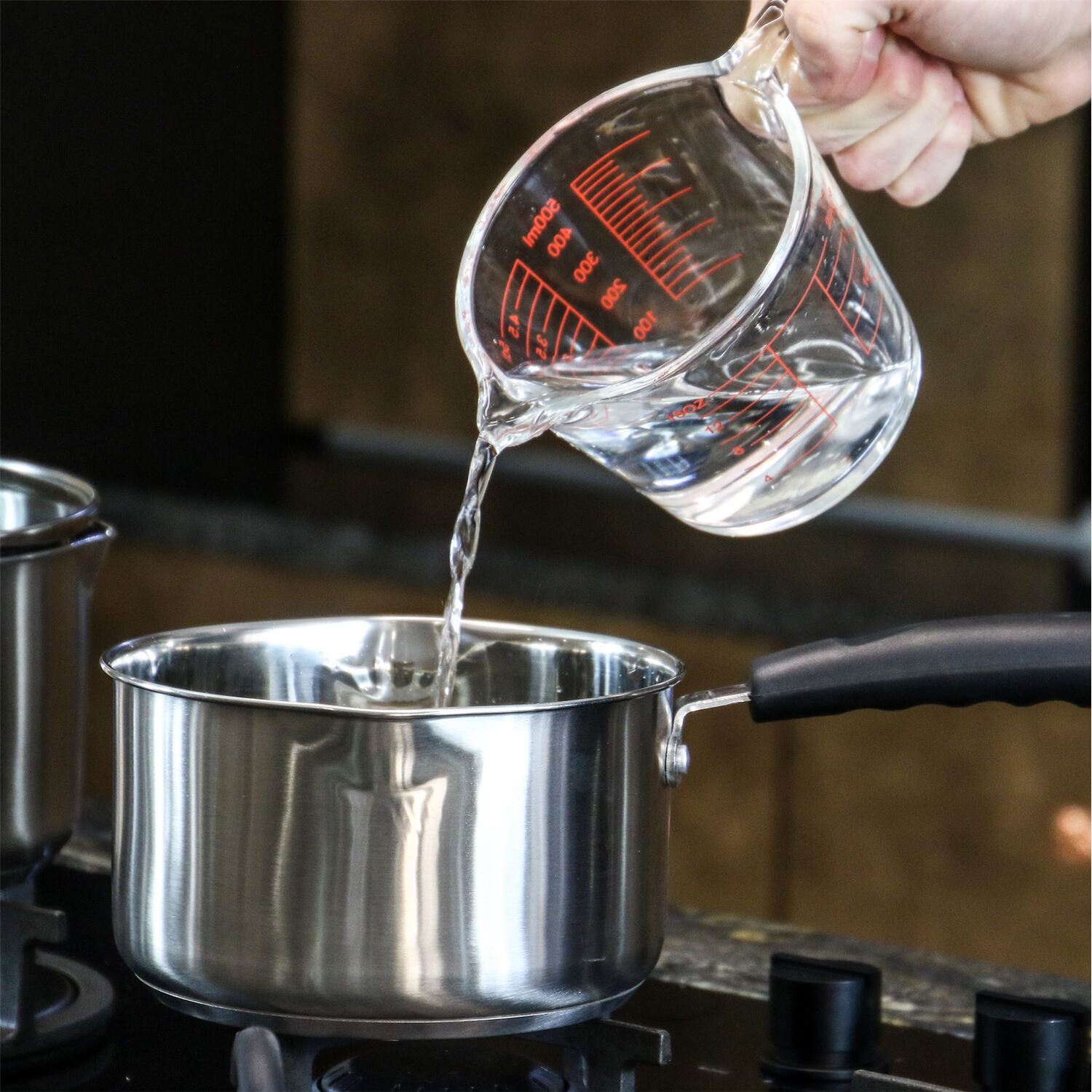 Set of 3 - Glass Measuring Jugs