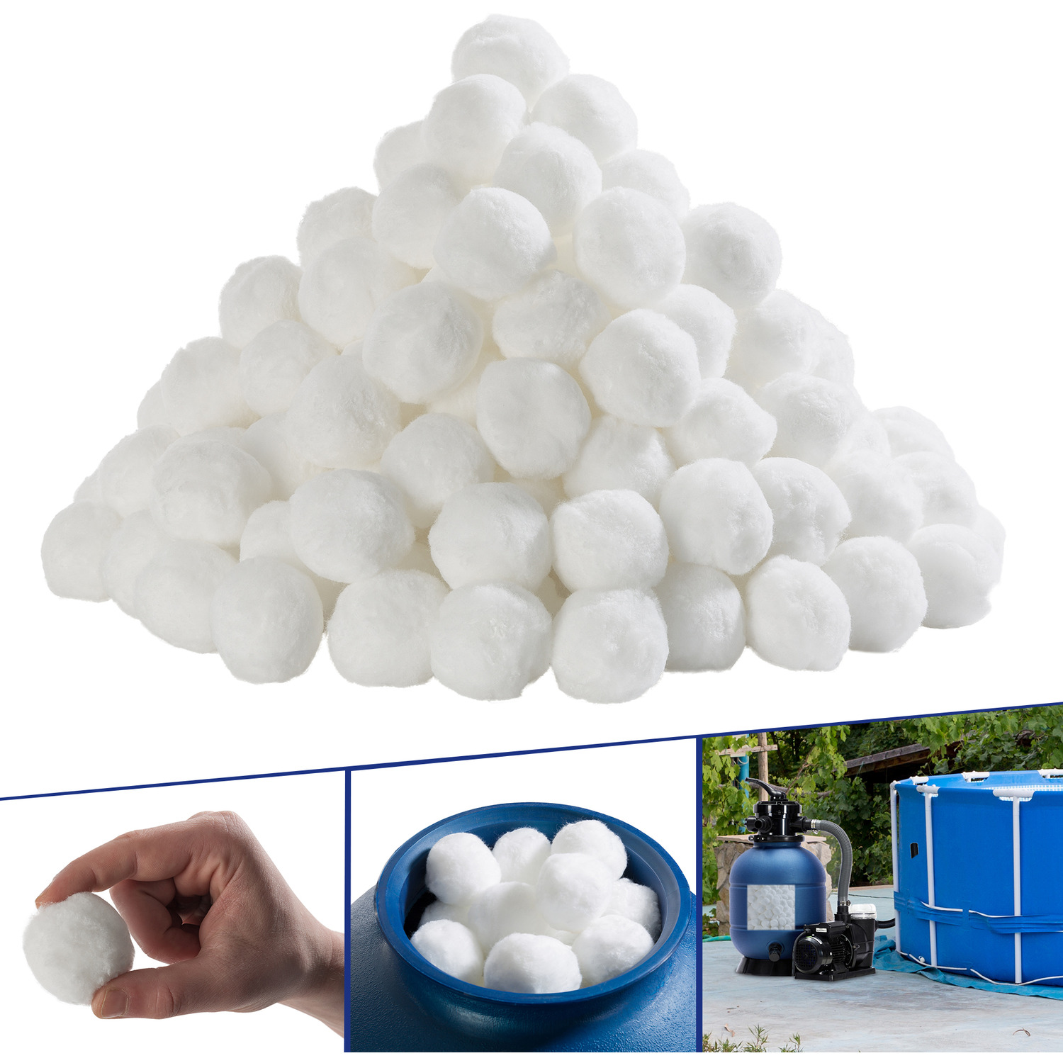 Filter Balls for Indoor and Outdoor Pools