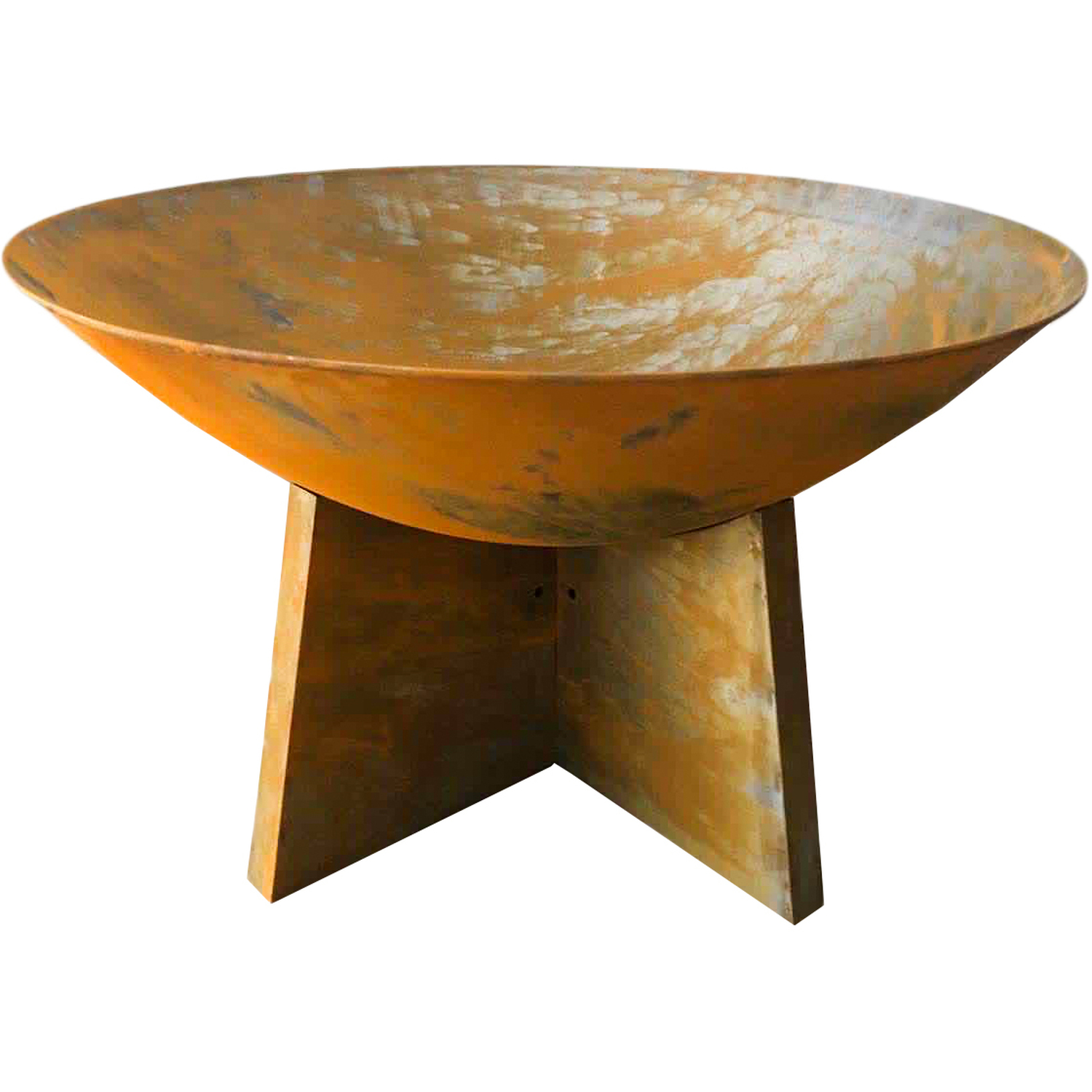 Oxidised Rust Finish Fire Pit