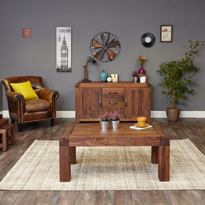 Shiro Walnut Large Sideboard