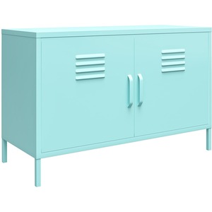 Cache metal locker with 2 doors