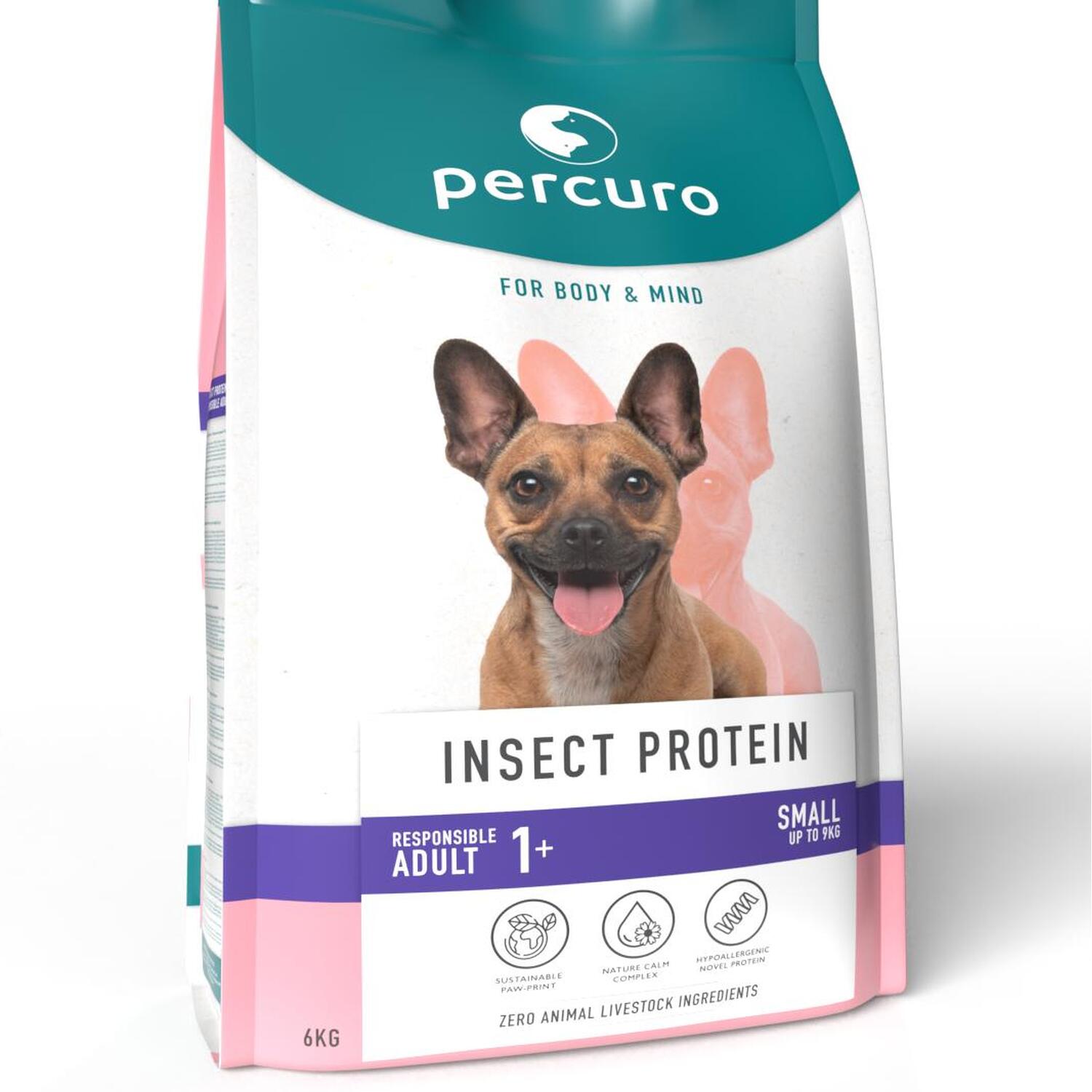 Percuro Insect Protein Adult Small Breed Dog Food