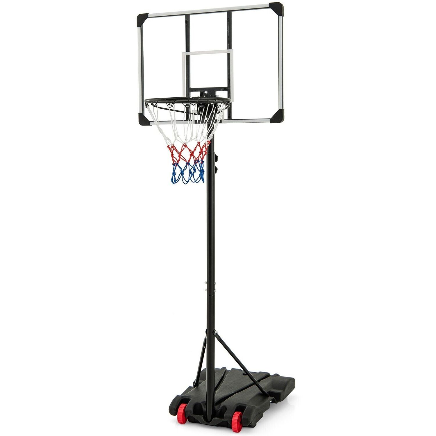 8FT Portable Basketball Hoop and Stand