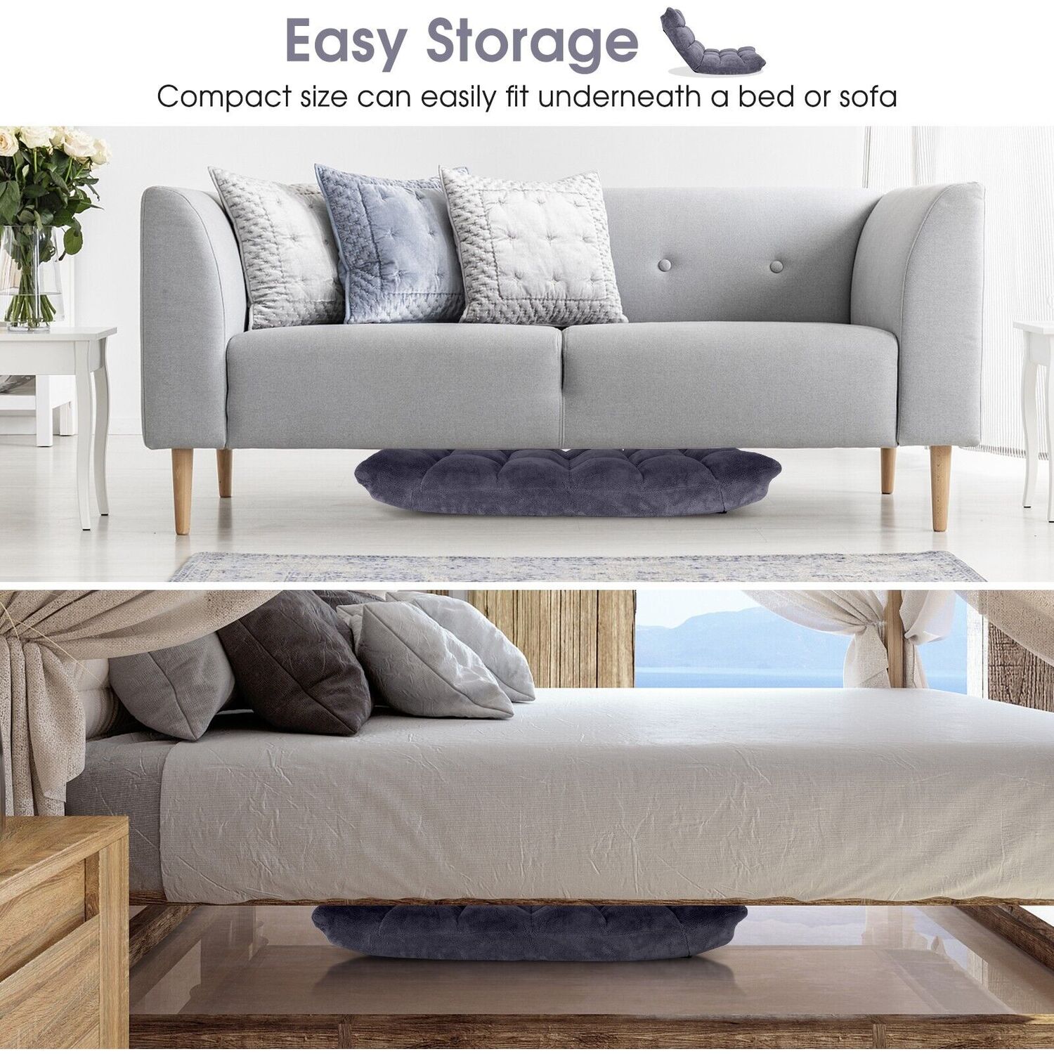 Adjustable Lazy Floor Sofa