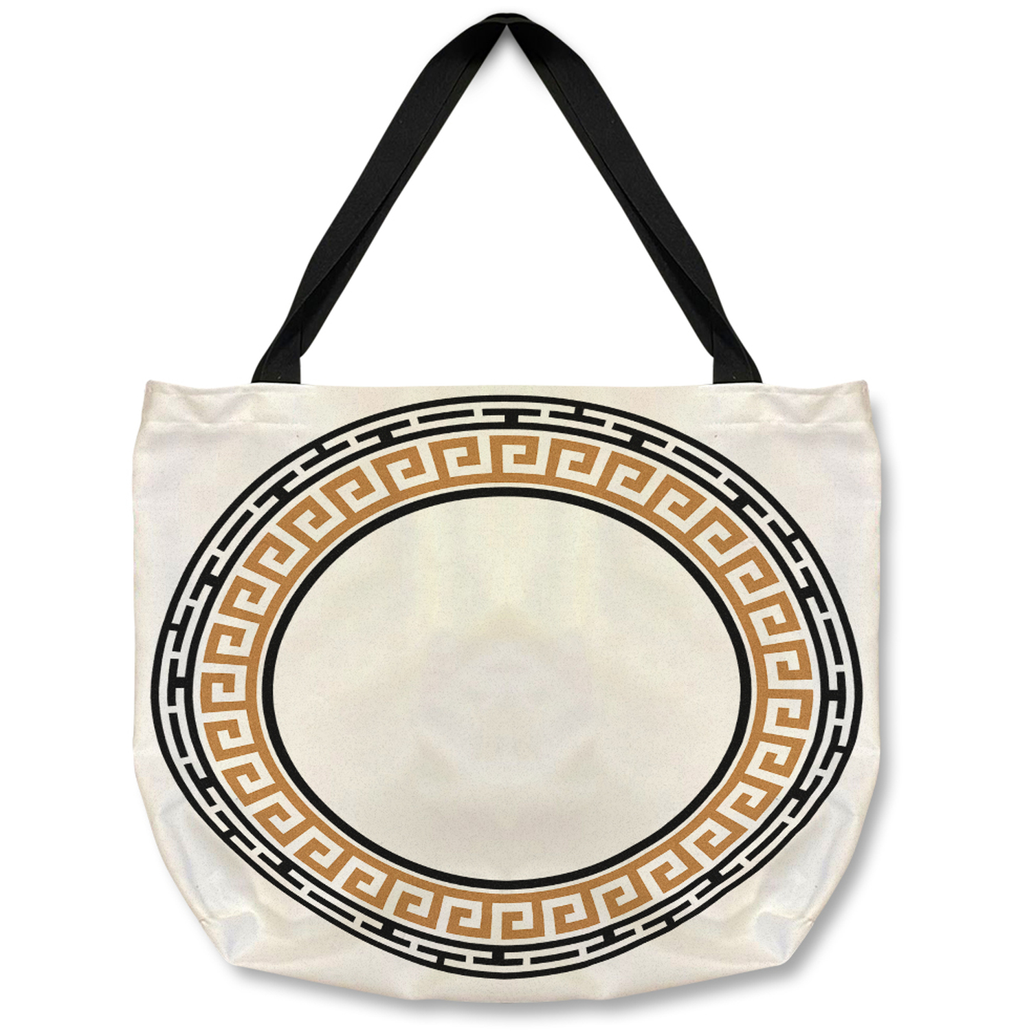 Greek Key Frame Tote bag
