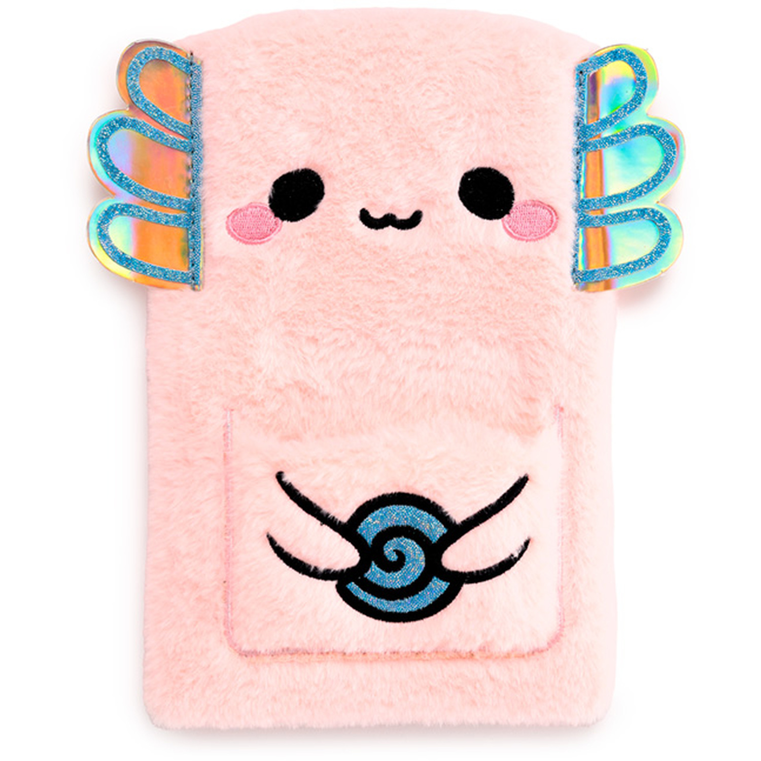 Plush A5 Notebook with Pouch and Mini Notebook - Adoramals Maddie the ...