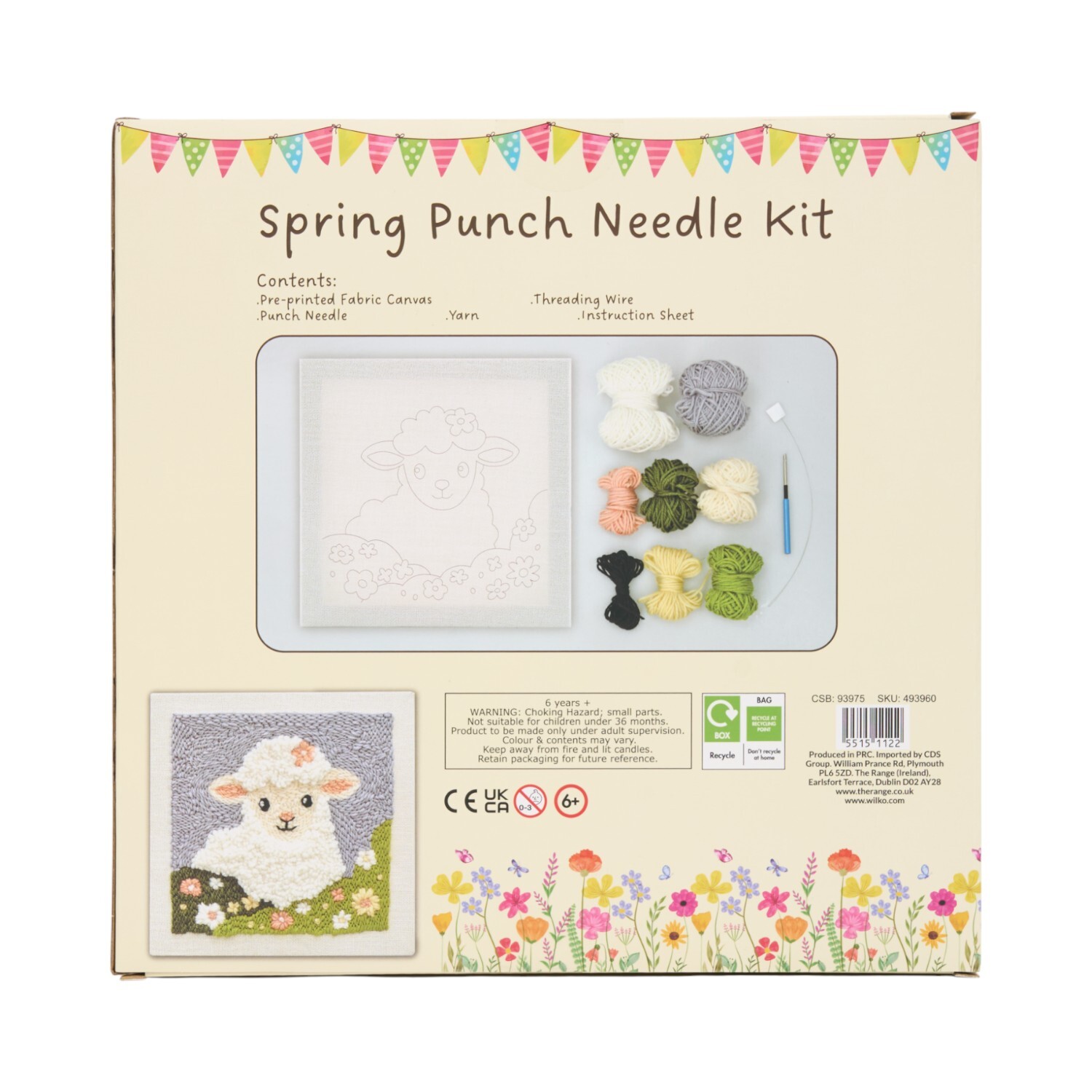 Easter Animal Punch Needle Kit