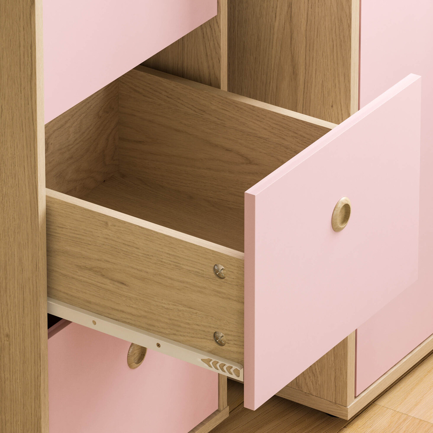 Neptune 3 Drawer Desk
