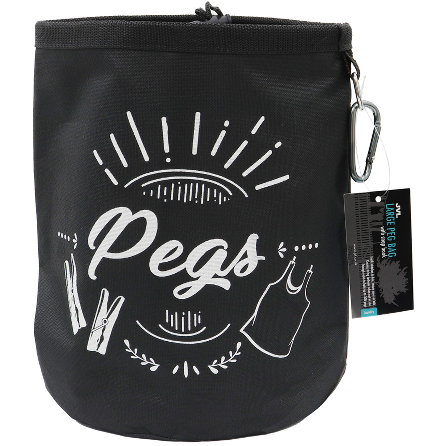 JVL Large Waterproof Peg Bag