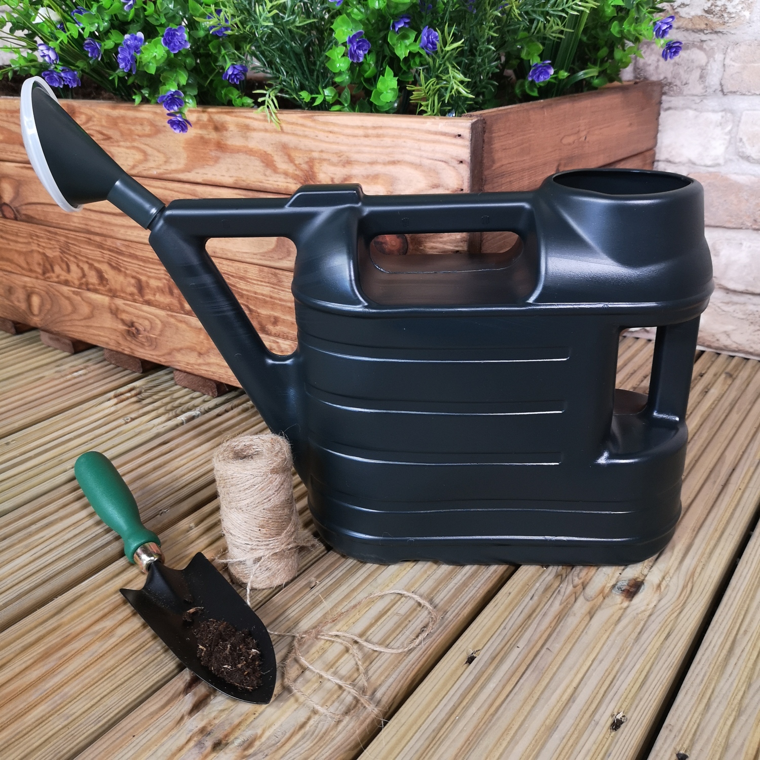 6.5L Ward Garden Watering Can with Rose
