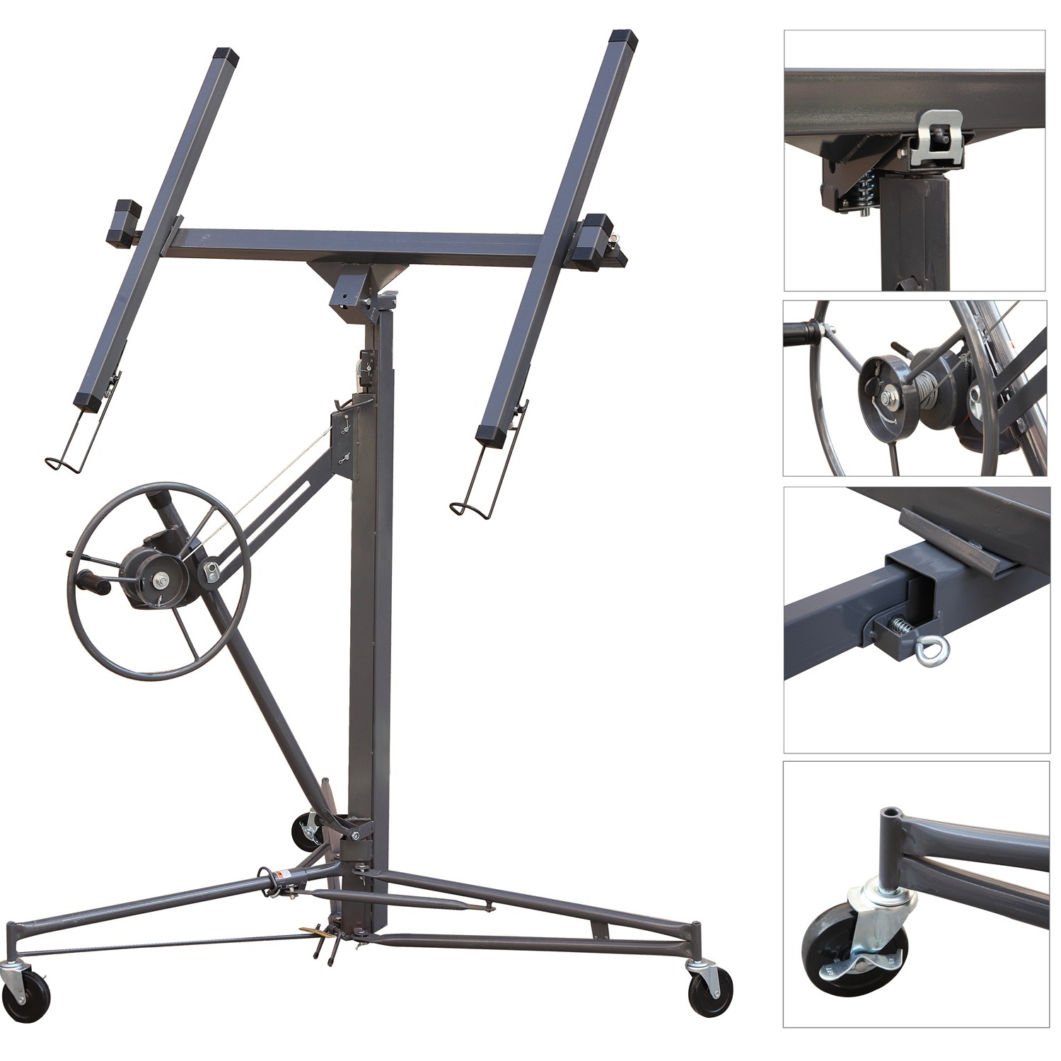 Switzer 11 Ft Drywall Hoist Plaster Board Panel Sheet Heavy Duty Lift ...