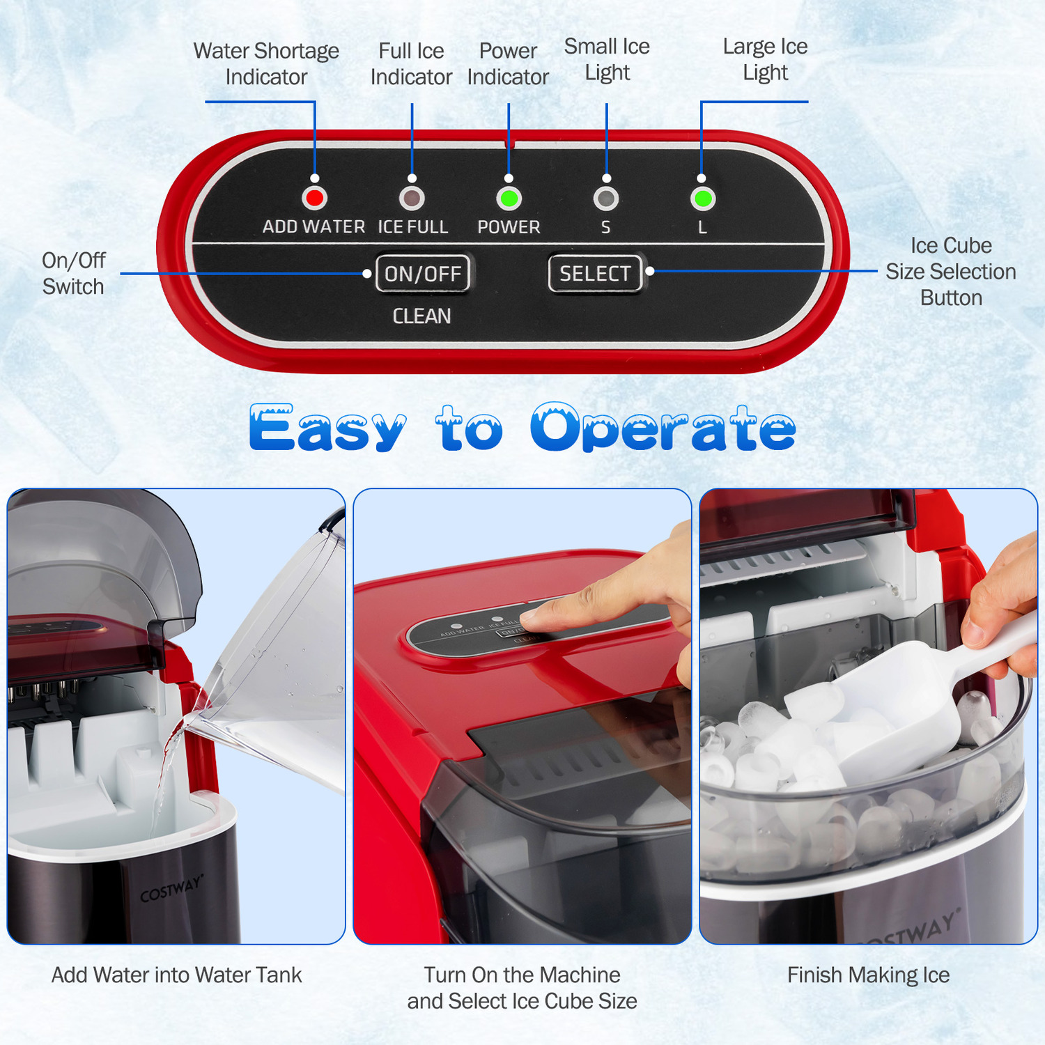 Costway Ice Maker Not Making Ice