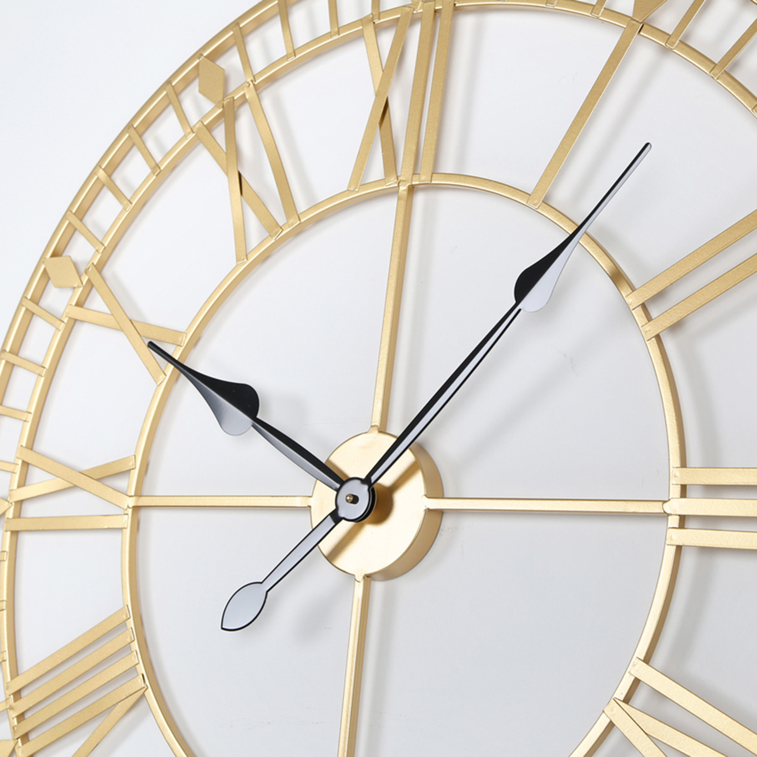 Skeleton Wall Clock with Roman Numerals
