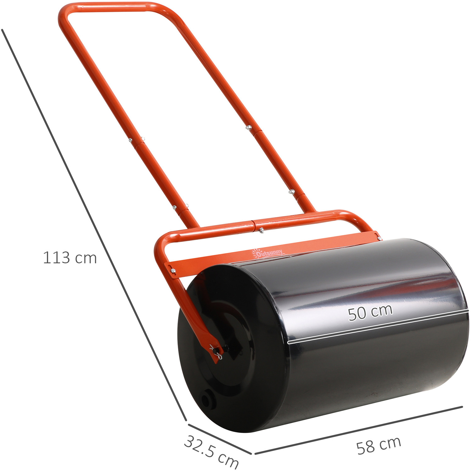 Combination Push Tow Lawn Roller