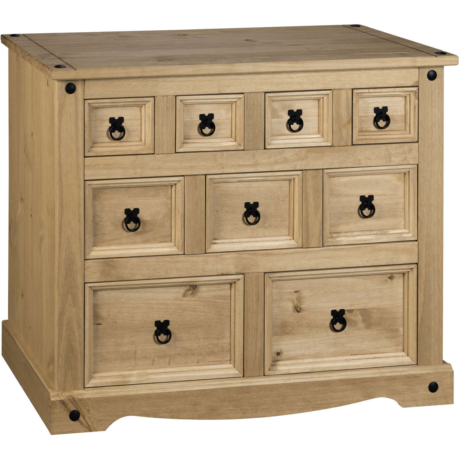 Corona Merchant Chest Of Drawers 9 Drawer