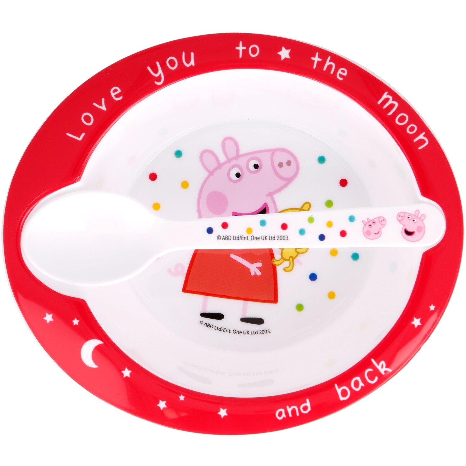 Peppa Pig 2 Piece Dinnerware Set