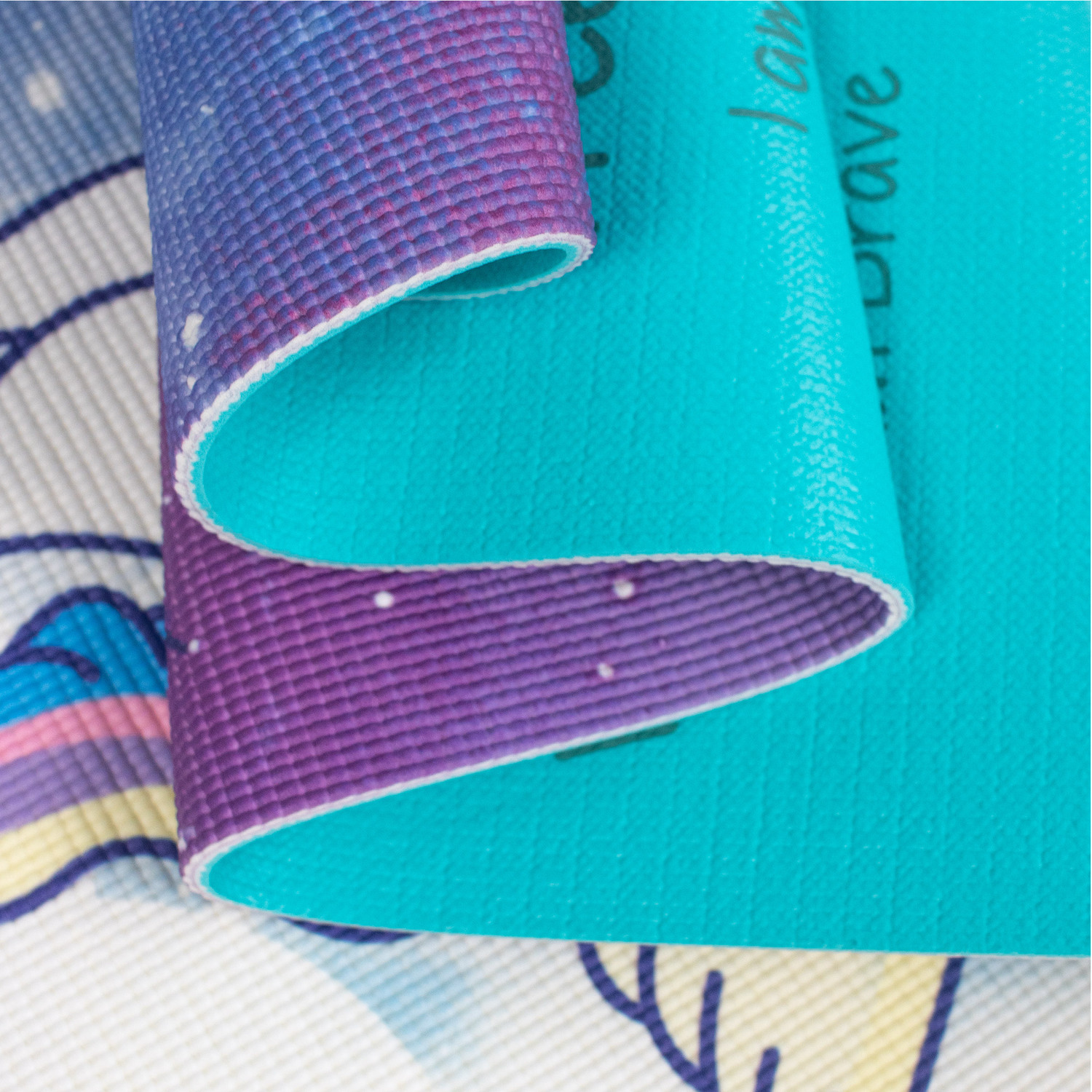 Myga Kid's Printed Yoga Mat