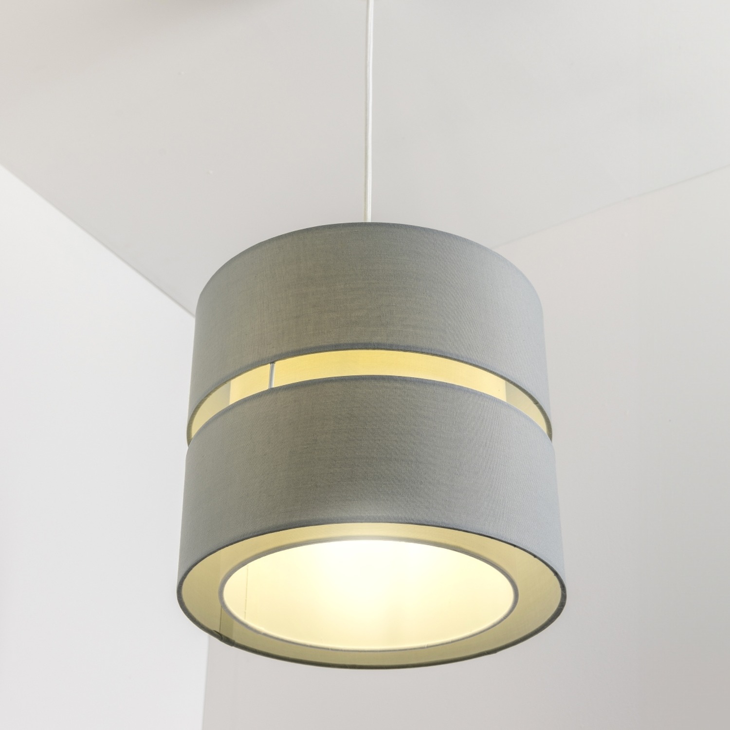 CGC GAYLE Two Tier Double Ceiling Lamp Shade