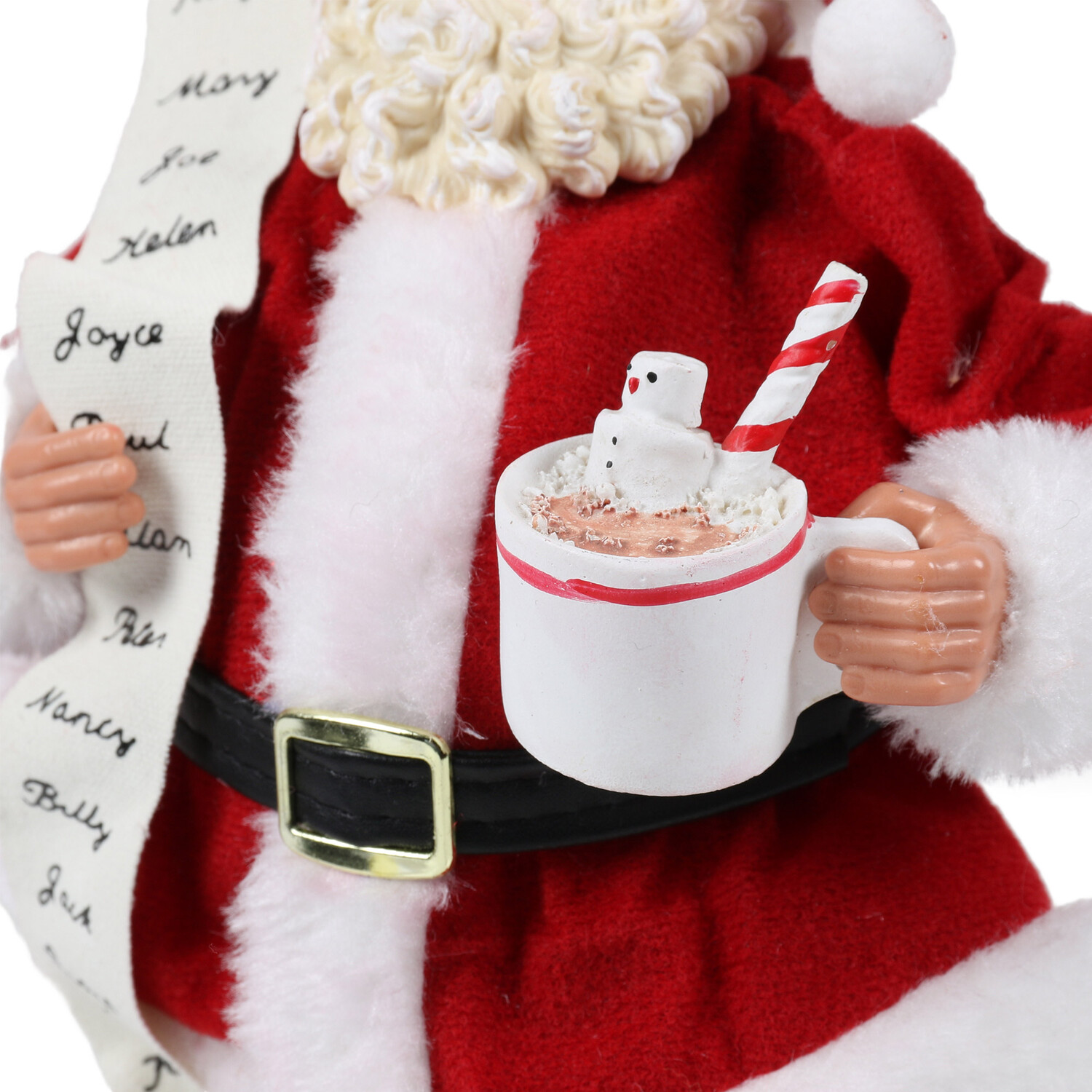 Festive Santa Standing Christmas Decoration